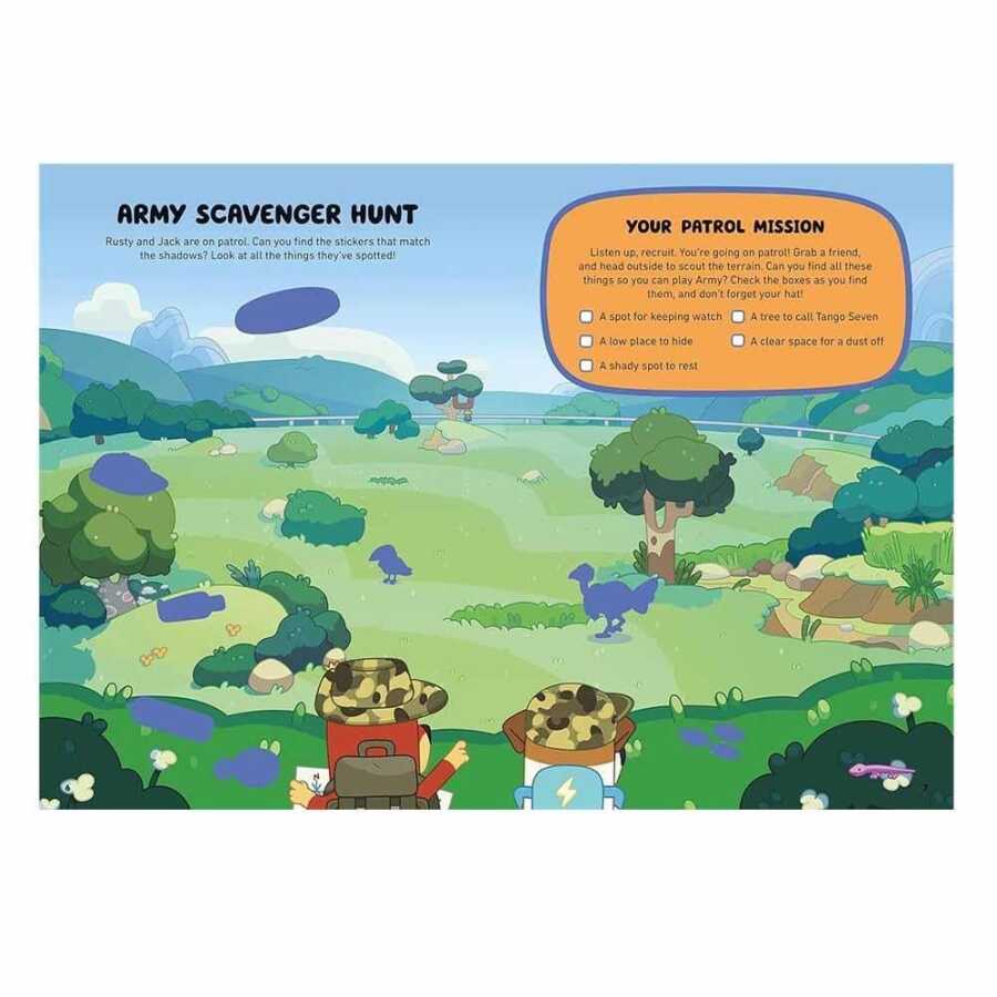 Ladybird Bluey - Bluey And Friends Sticker Activity Book | HUPALUPA STORE