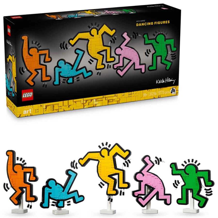 Lego Art Keith Haring 31216 | HUPALUPA STORE